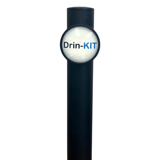1-Way Alpha Font Black | Drinks Tower | Beverage Display – Drin-Kit