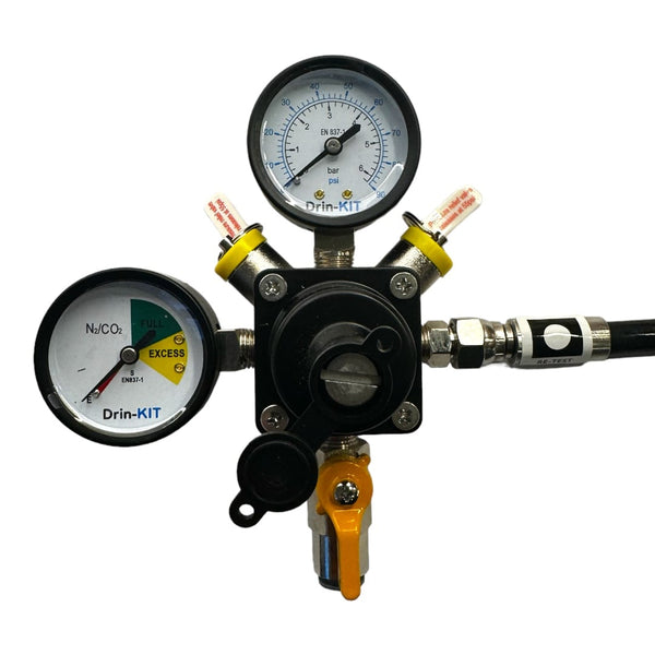Mixed Gas Regulator PRV Wall Mounted - Drin-Kit
